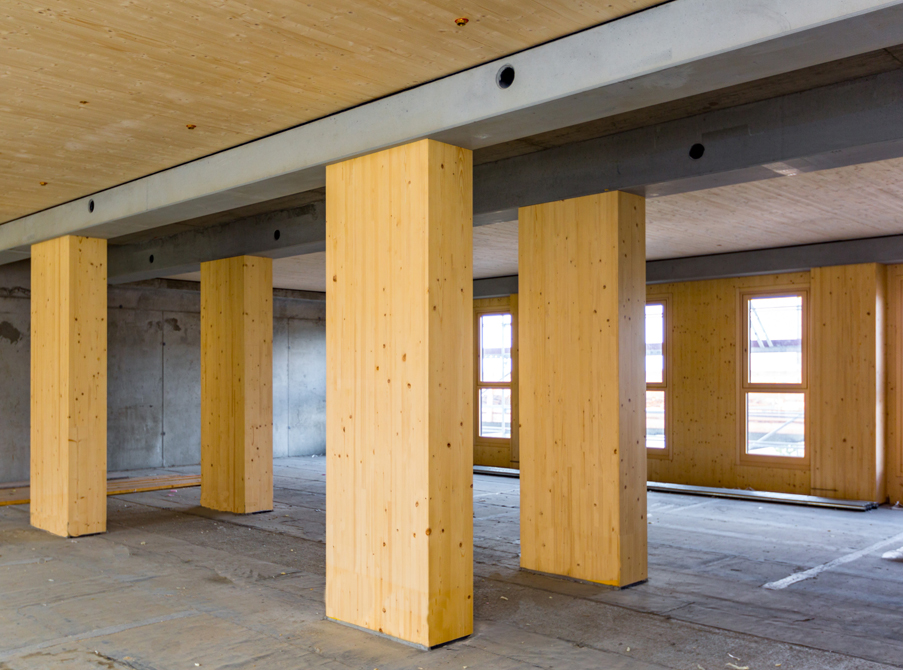 Timber Concrete Composite Element: XC® XlamConcrete by MMK - MM Holz