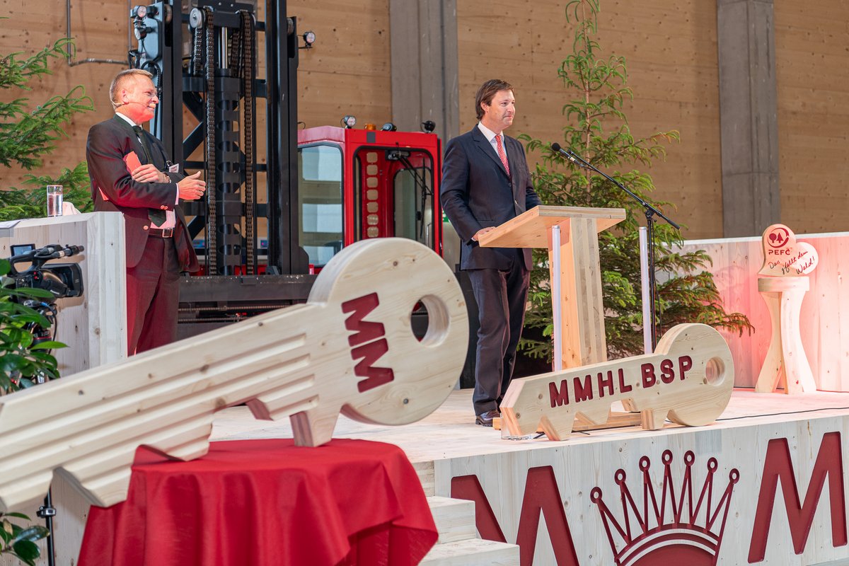 Hurray for the opening ceremony of the world's first PEFC-certified ...